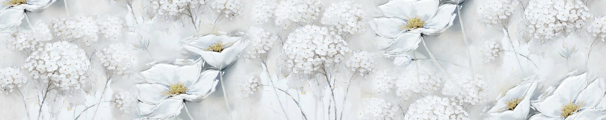 Кухонный фартук/стеновая панель для кухни/фартук на кухню 3D-эффект на основе SPC (каменно-полимерный композит) 3000*610*3мм КМ-493