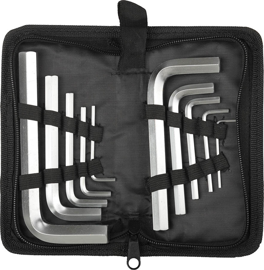 Набор имбусовых ключей STAYER HEX 2-14мм, 10шт 2740-H10_z01