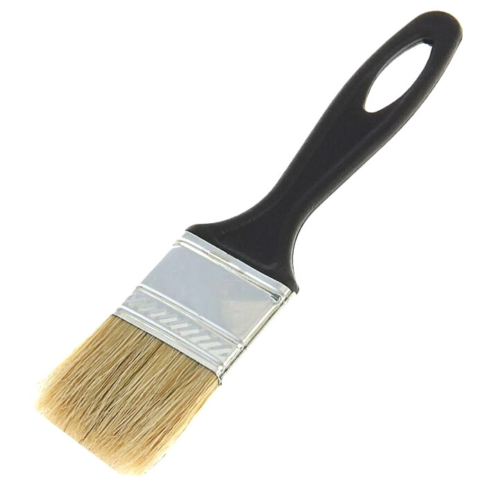 Кисть флейцевая "PRAKTISCHE TOOLS" с натуральным ворсом КФ-25х8