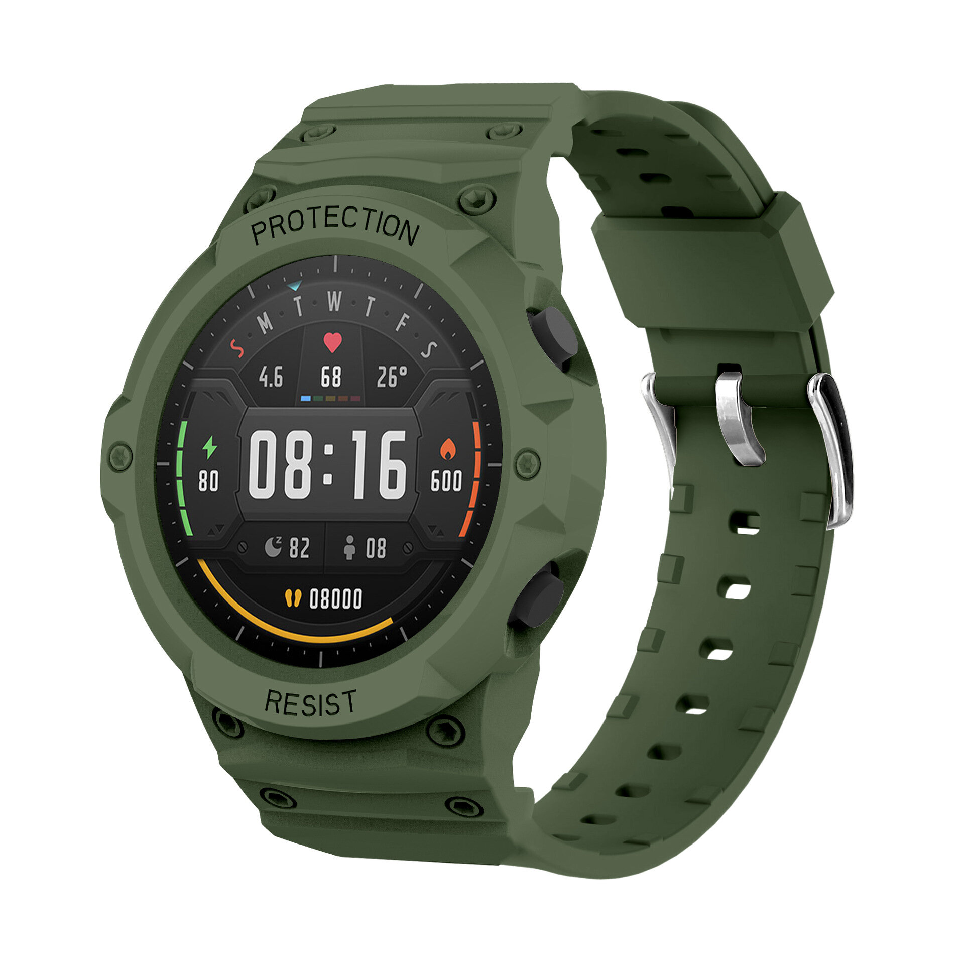 Смарт-часы Xiaomi Watch Color Sports Edition, ремешок из ТПУ, армейский зеленый