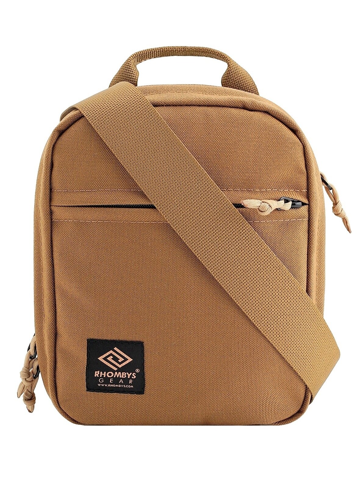 Кобура для пистолета универсальная RHOMBYS (Ромбус) без молле койот браун