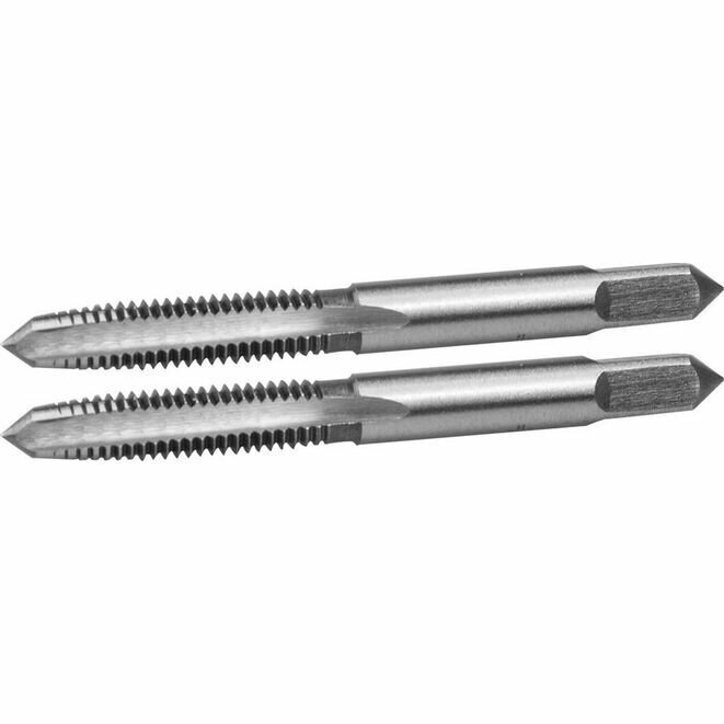 Комплект метчиков, ручные, М6 x 1.0 мм, 9ХС, ЗУБР