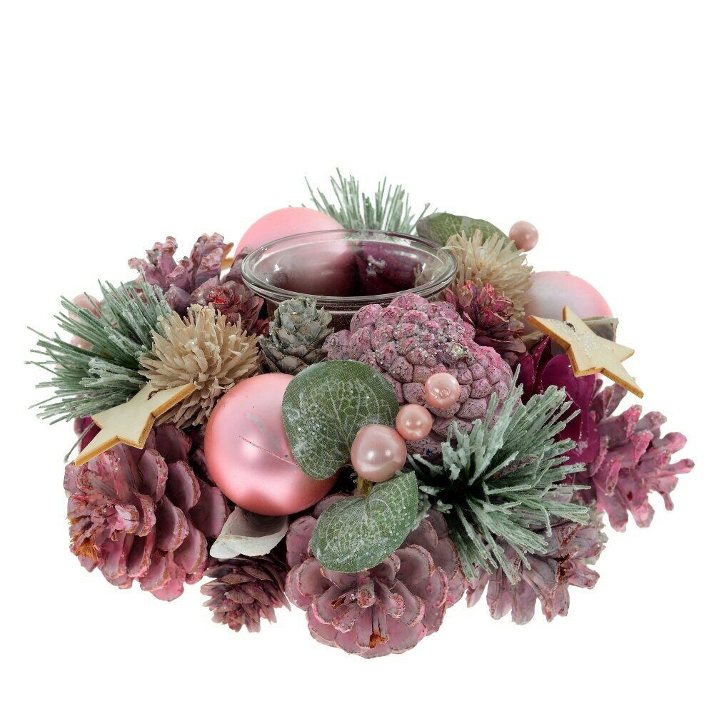 Подсвечник, L=18 W=18 H=9 см