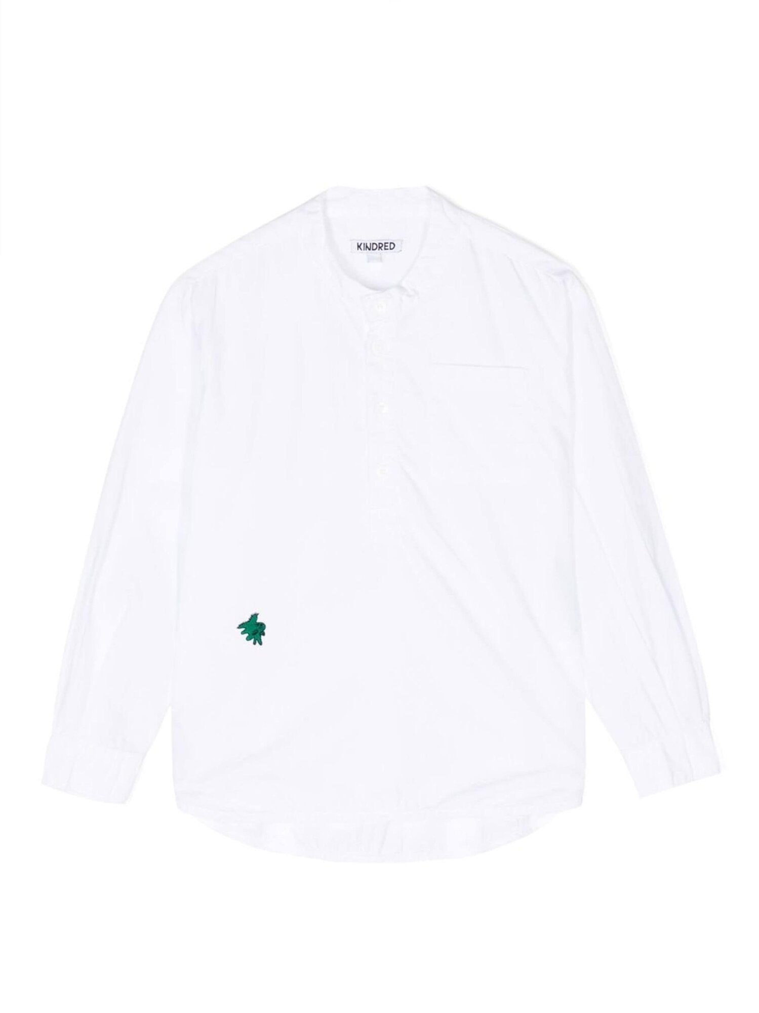 Рубашка Motif-embroidered long-sleeve shirt