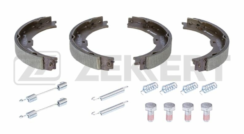 Колодки торм. бараб. задн. с уст. компл. MB Sprinter 3-t 906, MB Sprinter 3,5-t 906, VW Crafter.