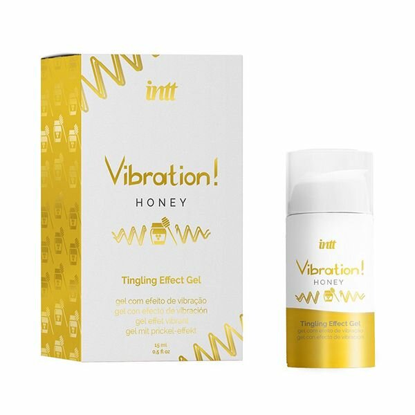 Жидкий вибратор с ароматом меда INTT Vibration Honey 15мл
