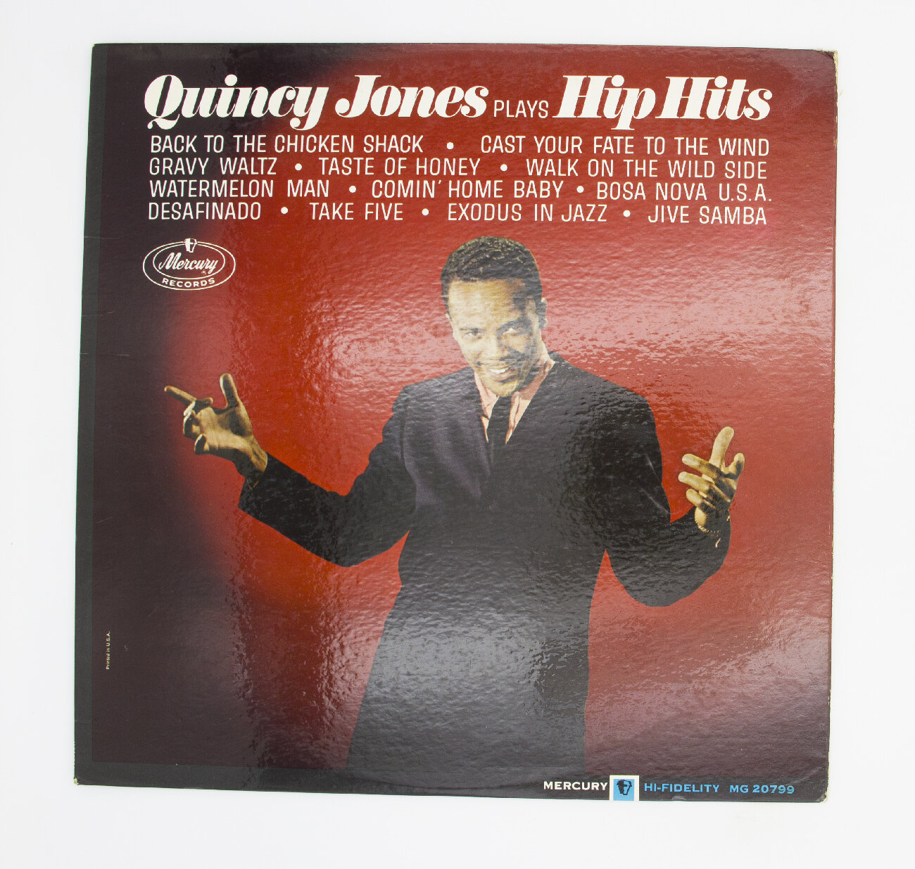 Виниловая пластинка Куинси Джонс - Plays Hip Hits, 1xLP, EX