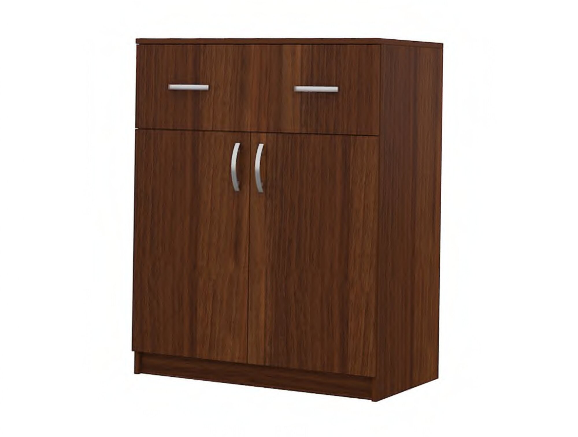Тумба ТМ-48 (ШхГхВ) (700х420х1010)мм, 32 кг, орех экко, 1 ящик, 2 дверки, "Колизей мебель"