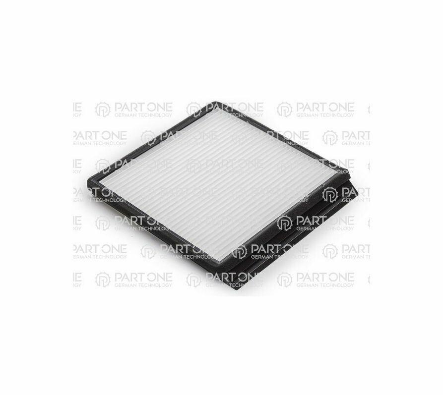 PARTONE 1CF049 Фильтр салона CITROEN BERLINGO 96>, JUMPY 98>, XANTIA 93>, XANTIA Break 95>, 216x211x18