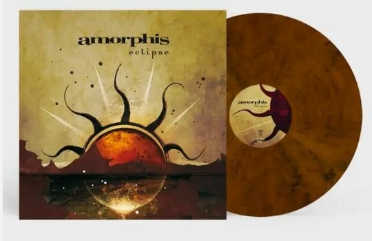 Виниловая пластинка Amorphis – Eclipse, LP, Orange & Black Marbled Vinyl, Limited Edition, Atomic Fire 2023