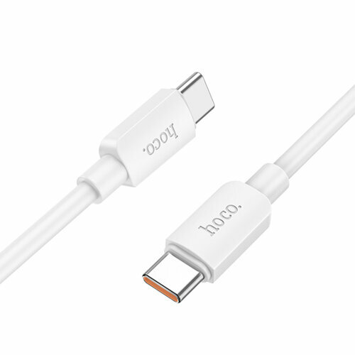 Кабель USB-Cm/Cm Hoco X96 60W White зарядка 3A 60Вт PD - 1 метр белый