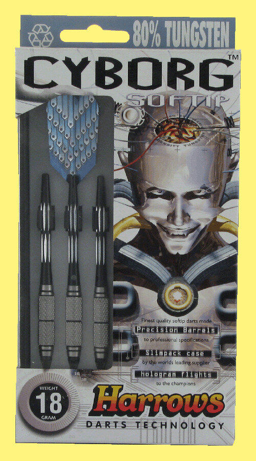 Дротики софттип Harrows Киборг 80% (18 грамм)