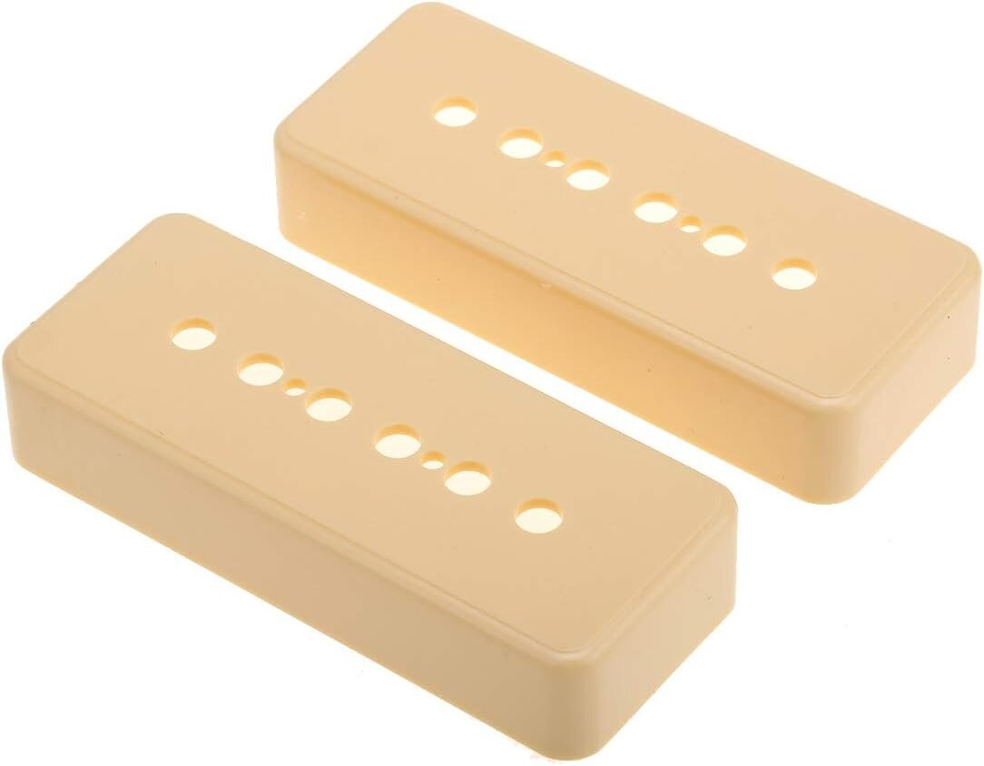 Крышка для звукоснимателя P-90 Musiclily MX1998IV, 50мм, кремовый