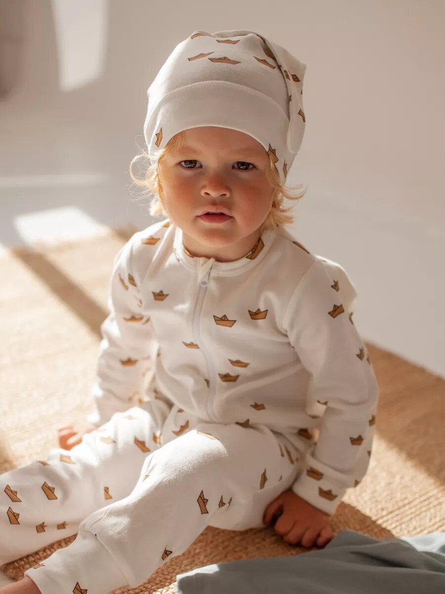 Шапка-бини для мальчиков