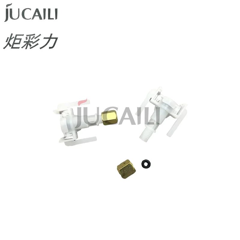 JUCAILI соединители демпфера DX5 для принтеров Mimaki JV33 JV5 Mutoh Galaxy Белый, white for 4x3mm