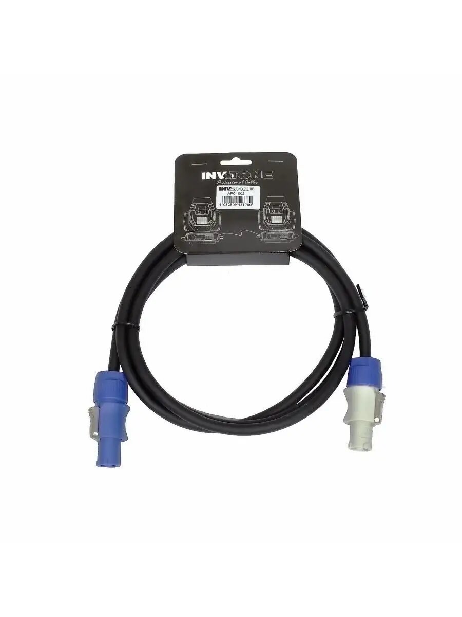 Кабель силовой 3х1.5мм2 APC1002 PowerCon In/Out, 2 м