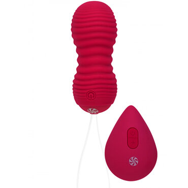 75053 Lola Games Take it Easy Era, красные. Пульсирующие виброшарики на пульте