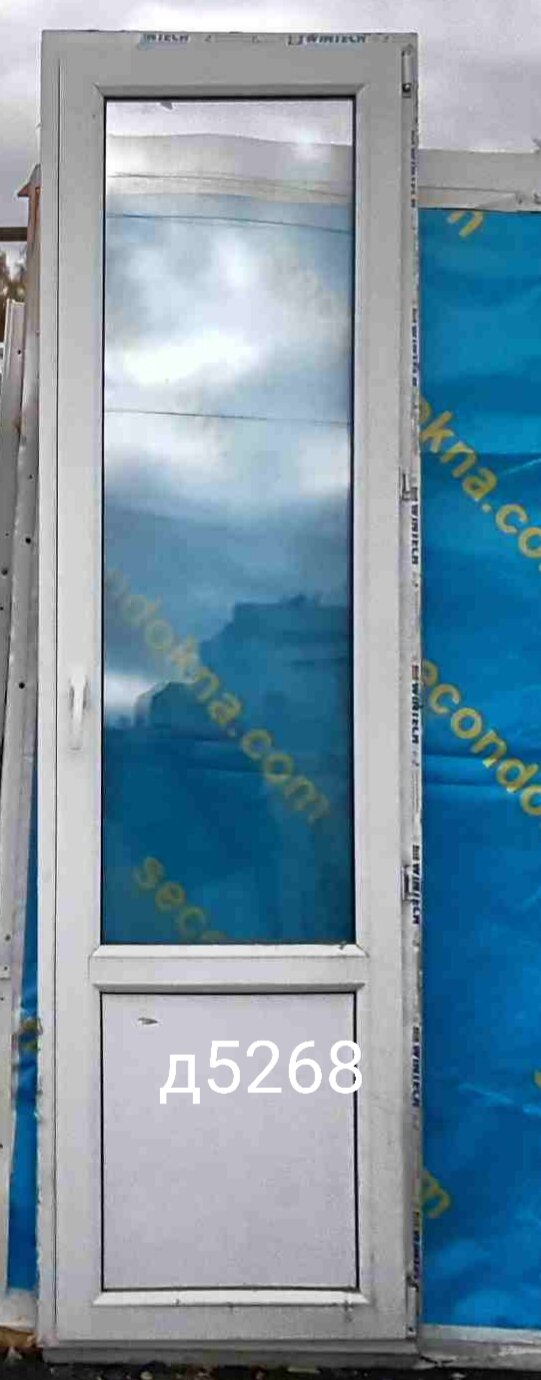 Дверь пластиковая Б/У 2290(в)х660(ш)