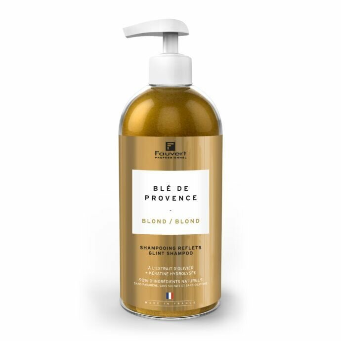 Шампунь для волос оттеночный, тонирующий Блонд Fauvert Professionnel 500 мл - Пшеница Прованса
