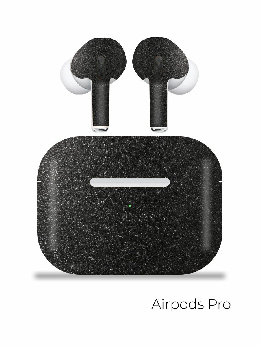 Защитная пленка для Apple AirPods Pro для кейса с алмазной крошкой