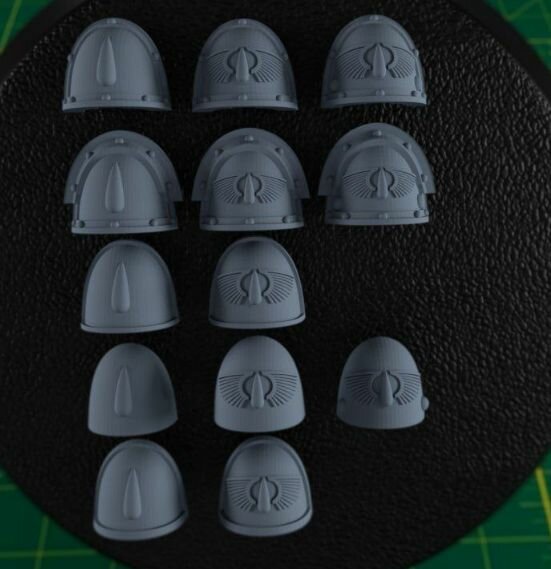 Warhammer 40000 Наплечники Mariner BA 9th Shoulder Pad Pack