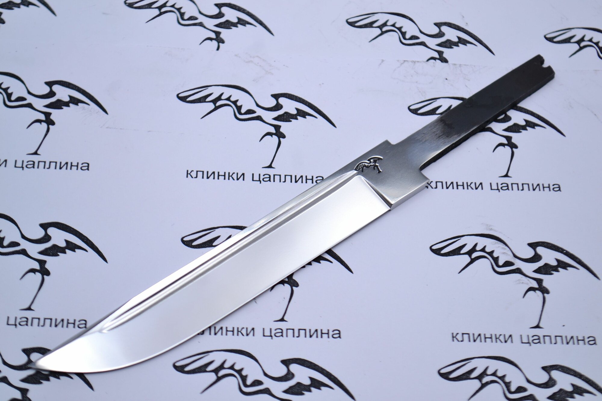 Кованый клинок "Финка с долом" (сталь 95Х18)