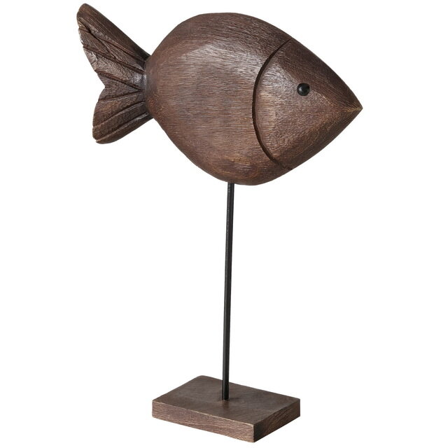 Декоративная фигурка Рыбка Дороти 34*27 см коричневая, Boltze, 2045804-1