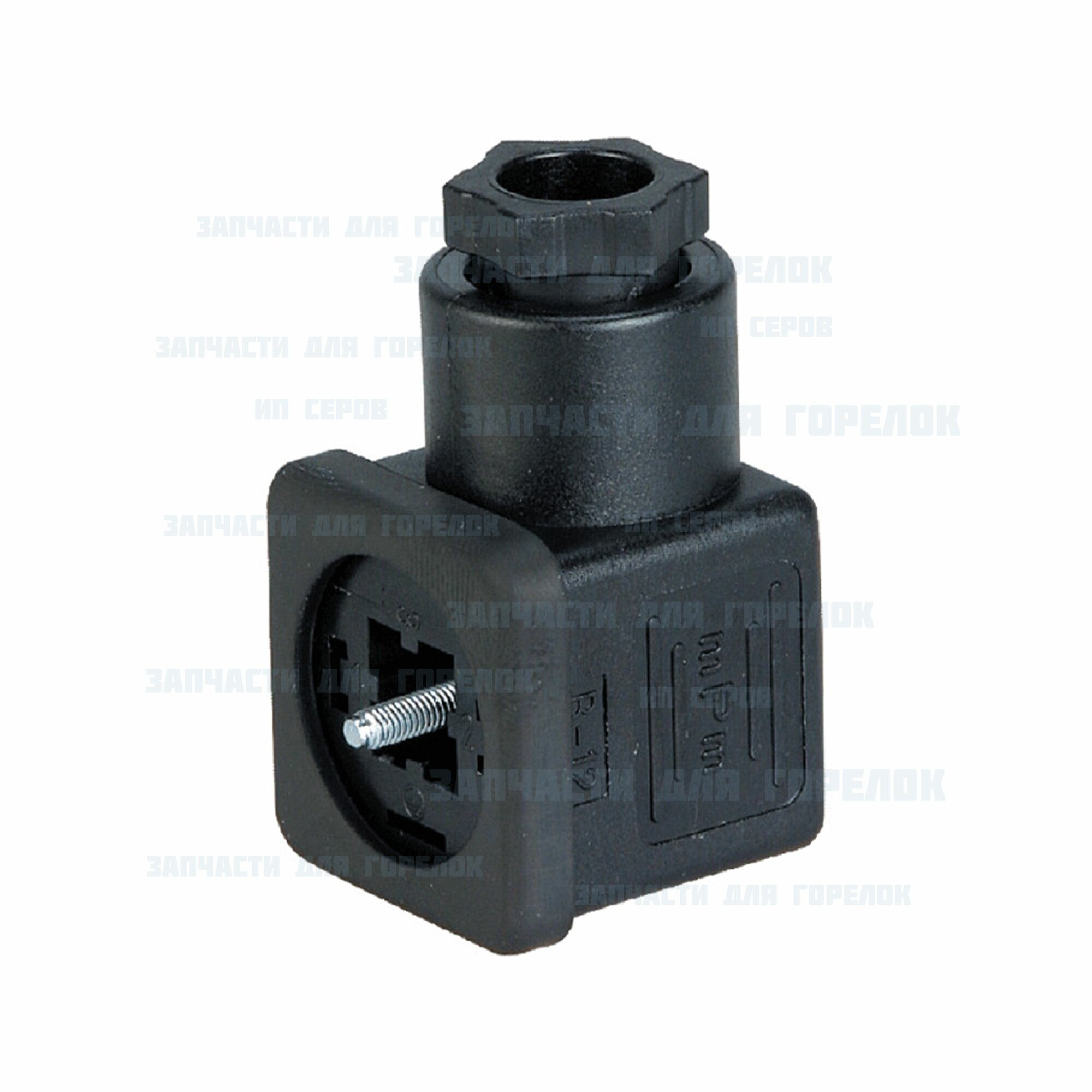 Штекер черный DIN 43650 ( 13013194, 3006954, 118450_2, 106630, 04011700, CO020012, 3006953)