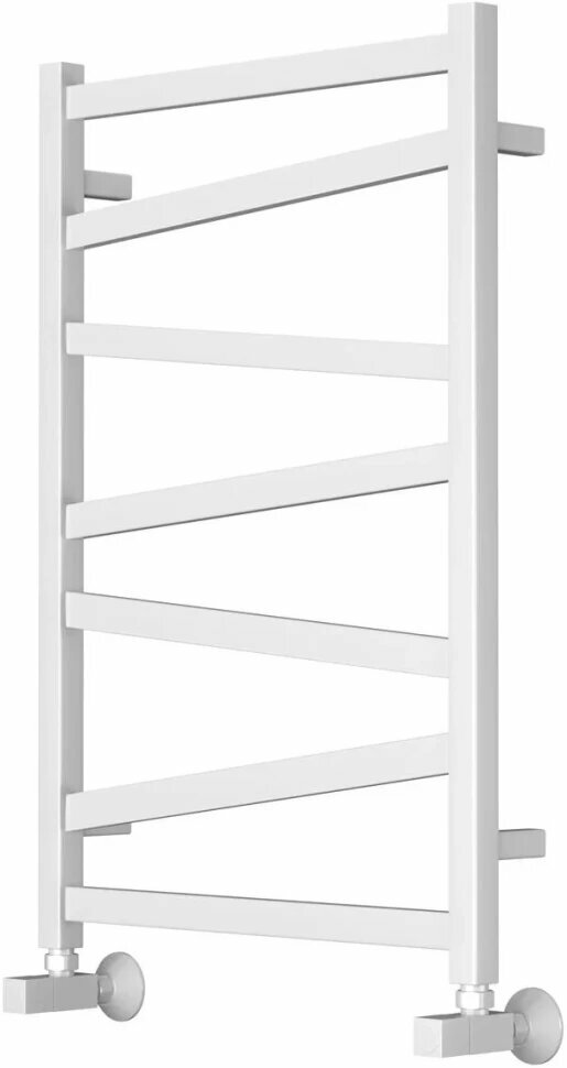 Полотенцесушитель водяной Point Феникс П7 PN15158W 800x530, белый матовый