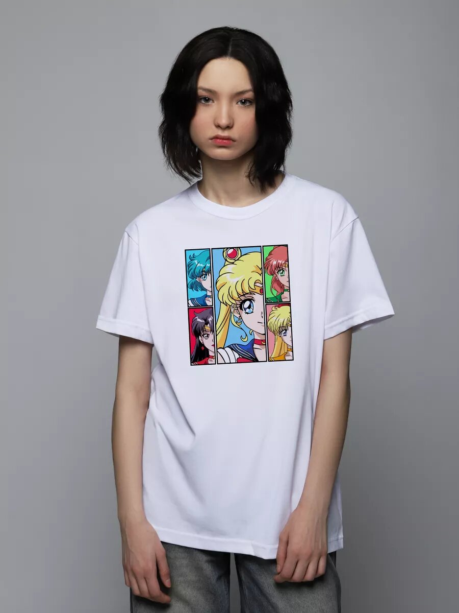 Футболка с принтом Сейлор Мун