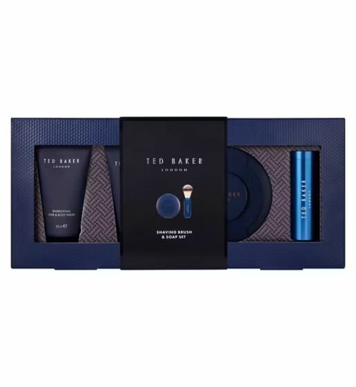 Ted Baker Мужской набор для бритья Shaving Brush & Soap Set