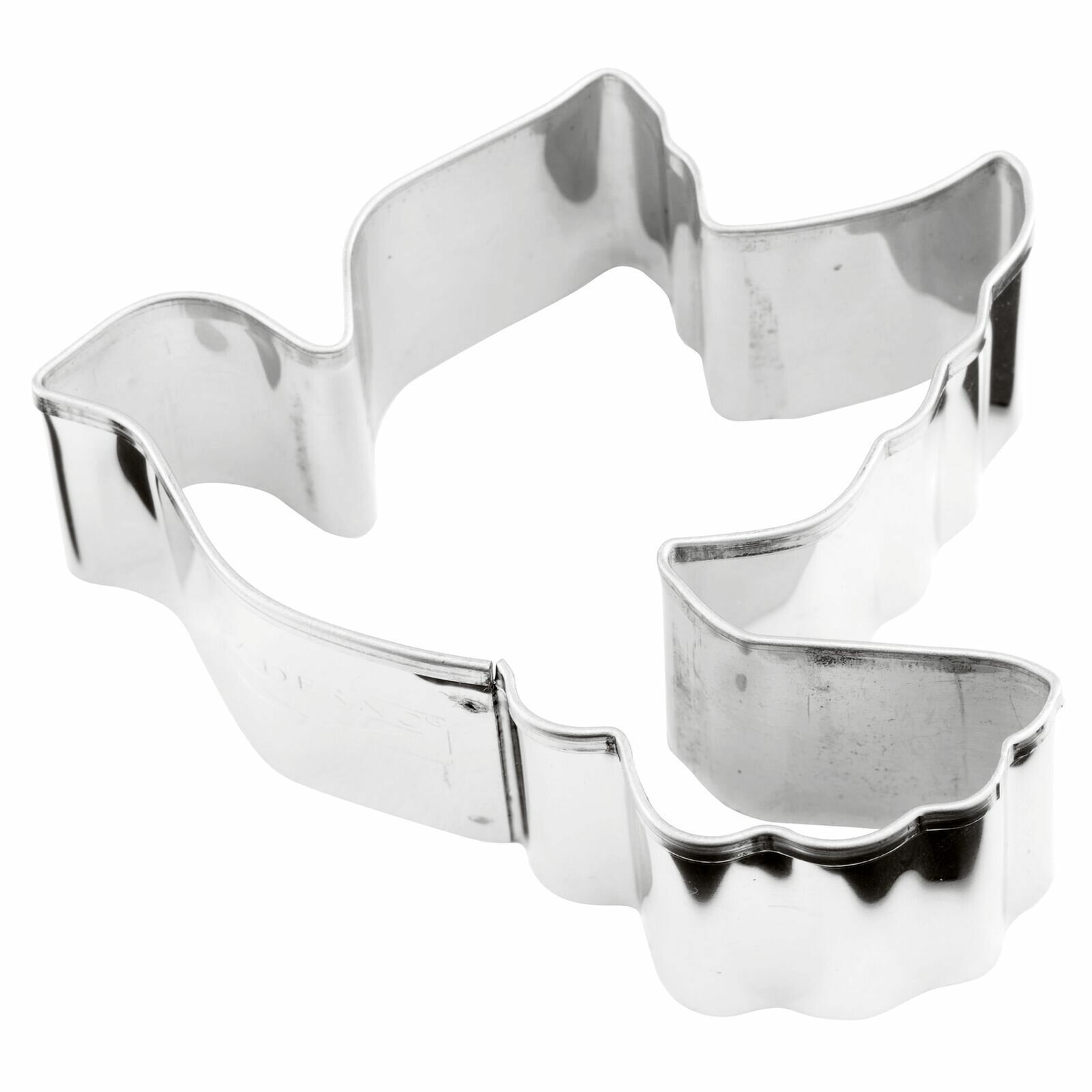 Вырубка форма для приготовления пряников и печенья, Голубь, 8х7х3 см нержавеющая сталь, Paderno.