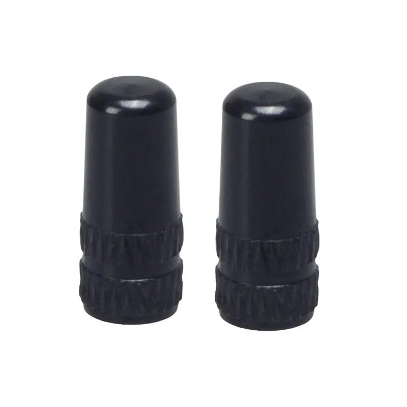 Алюминиевые колпачки клапана Presta 2 шт. Черный, 2pcs - TYPE B -Black