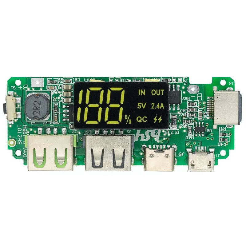 Мобильный аккумулятор TENSTAR ROBOT 5V 2.4A QC