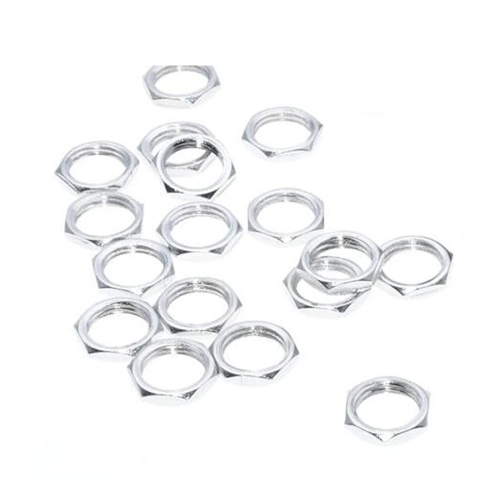 VOSORON гайки 3.5 мм золотые/серебряные Silver hex nut