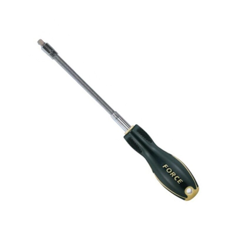 Ручка с гибким удлиннителем L=275mm, квадрат 1/4", F-8113