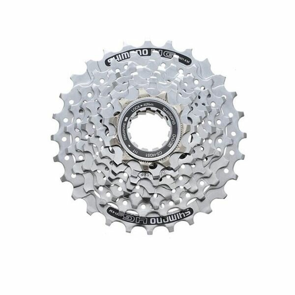 Кассета Shimano Alivio CS-HG51,11-32T,8 скоростей, Велосипед Маховик, Серебро