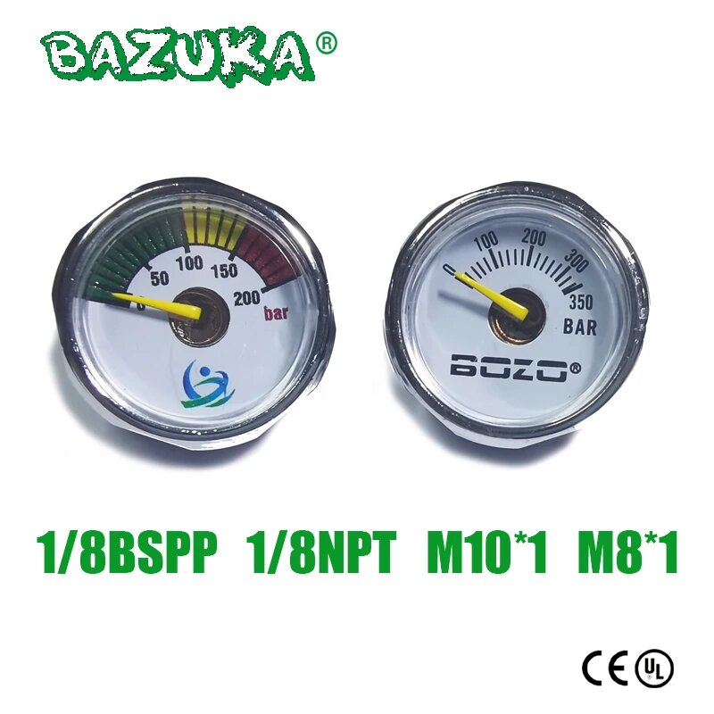 Манометр 200 бар 1/8NPT — фото 1