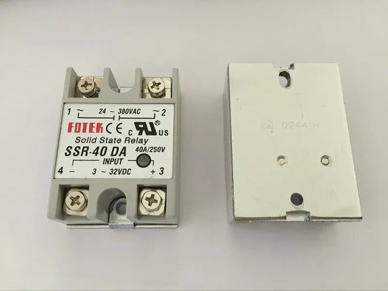 Реле VIDONIA SSR40DA, Размер SSR40DA