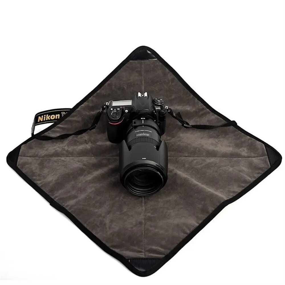 Тканевая сумка для DSLR-камеры, кофейный, серый Grey-Large