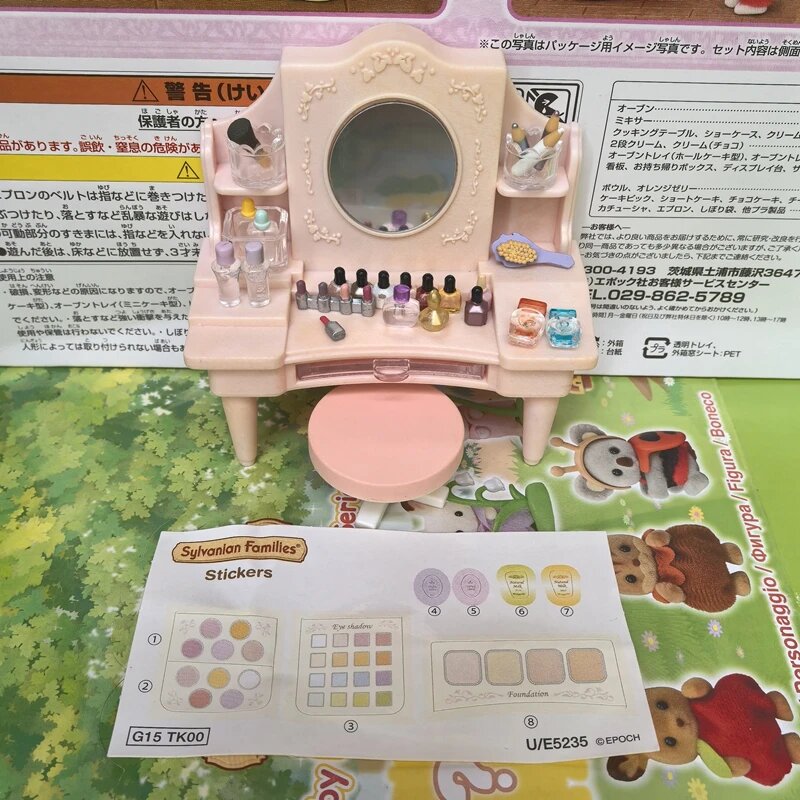 Sylvanian Families Столик для макияжа, розовый, цвет 25