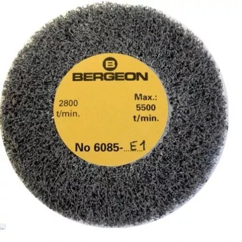 Абразивное колесо Bergeon 6085-E1 для отделки металла