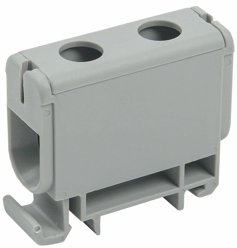 Клемма вводная IEK силовая, КВС 6-50 мм2, серая, 1000В