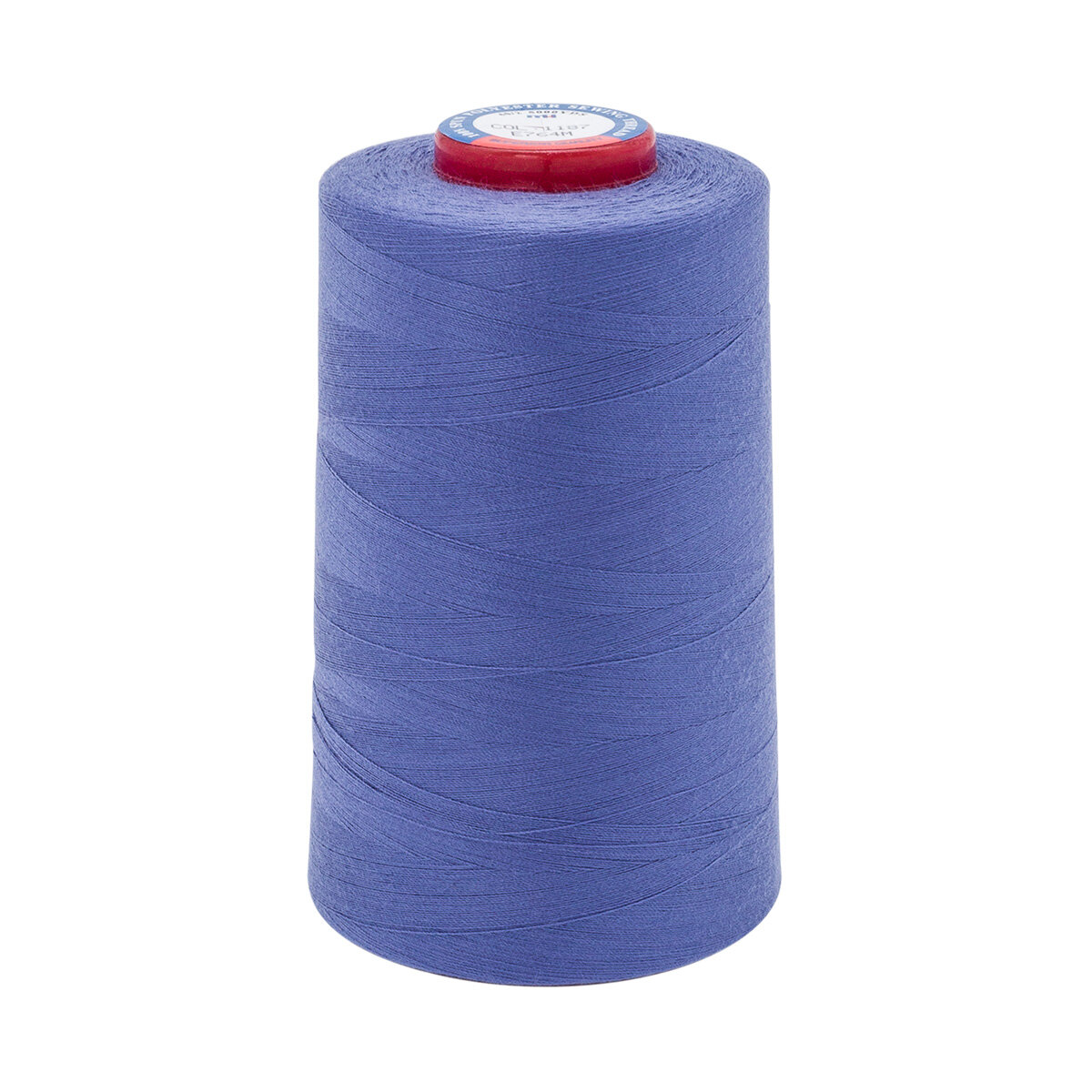 Нитки швейные №40/2, 4572 м (5000 ярдов), промышленные, mH EURON (1187 фиолетово-синий)