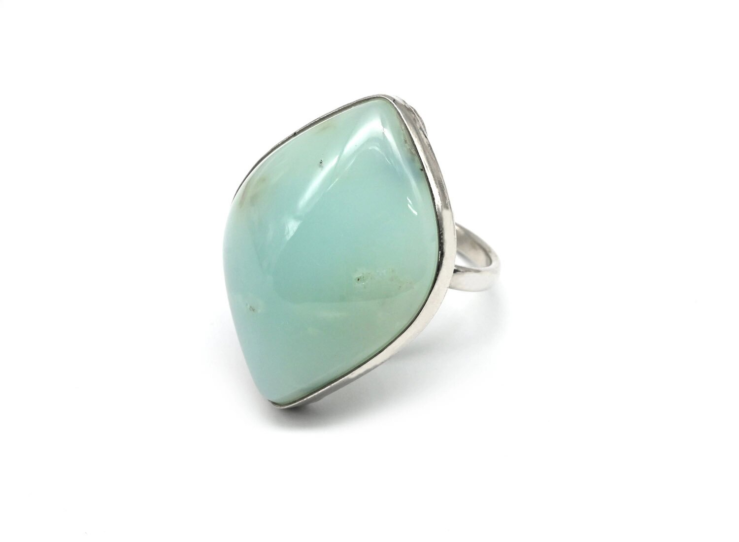 Кольцо, хризопраз