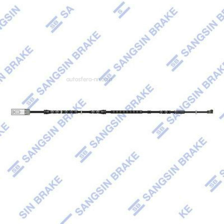 SANGSIN BRAKE SWS1502 датчик износа тормозных колодок передних! L865\ BMW E90/E91/E92/E84 04-15