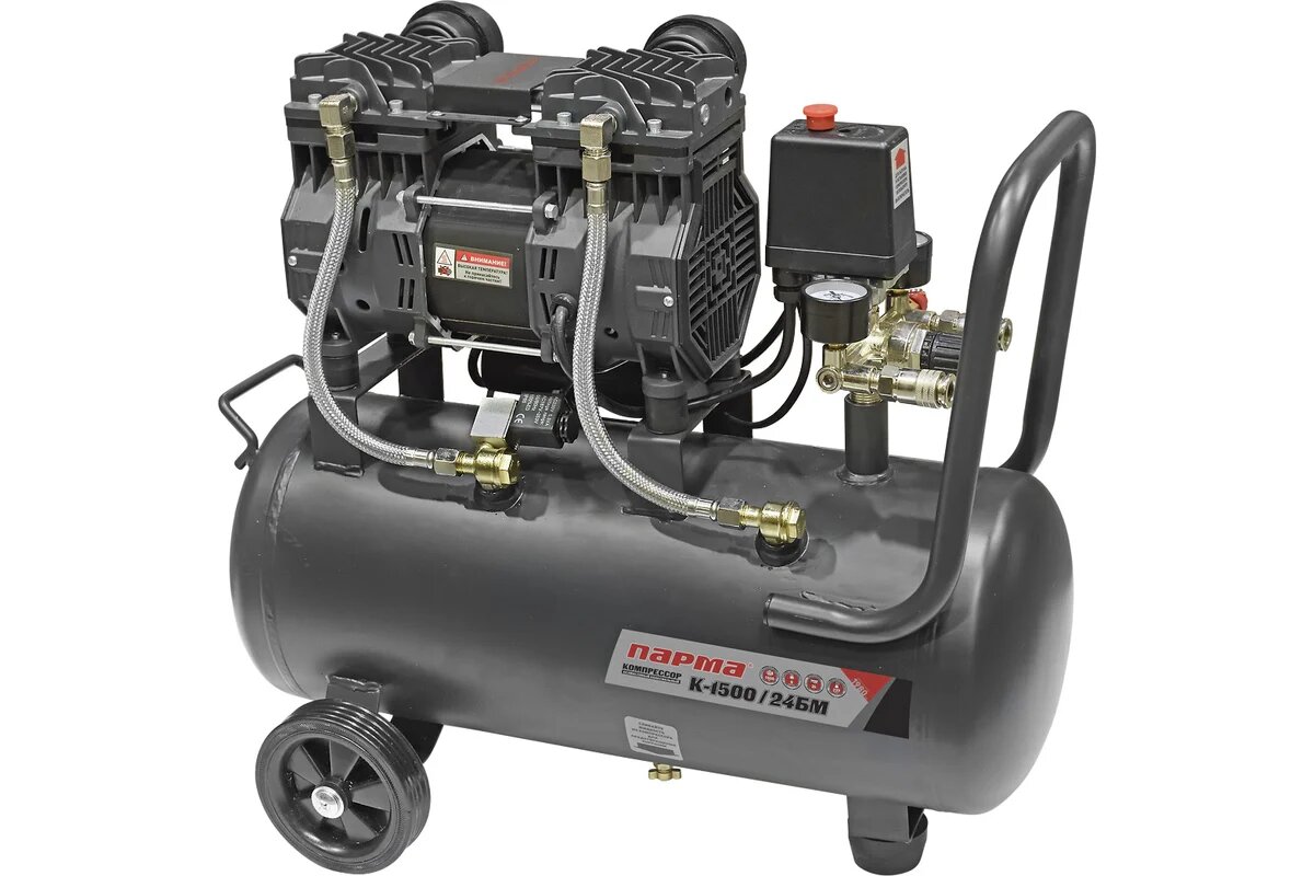 Компрессор Парма K-1500/24БМ 02.014.00010, 1500 Вт, 2650 об/мин, рапид (EURO)