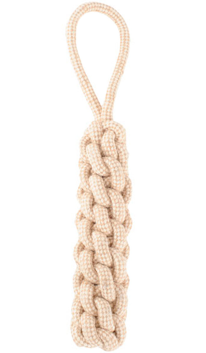 Игрушка для собак Triol Natural 3D плетение хлопок джут 18 см 31 см (1 шт)