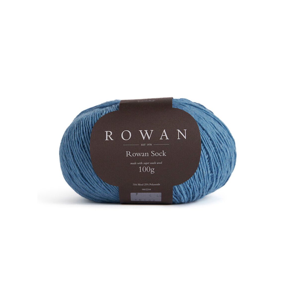 Rowan Sock /Рован Сокс/ пряжа Rowan, 9802244 (007, sapphire (сапфир), синий, New!)