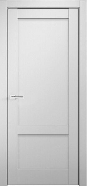Межкомнатная Дверь Verda Аляска 12 Белая Глухая Плоская / Верда.